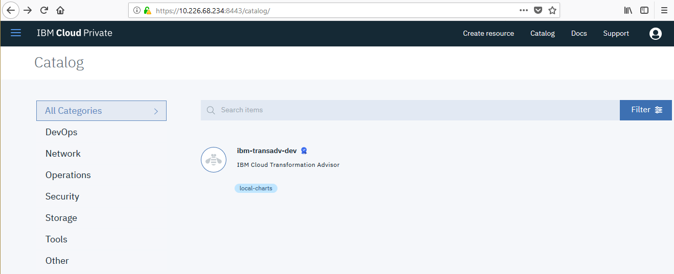 How to deploy IBM Transformation Advisor to offline IBM Cloud Private 3 ...